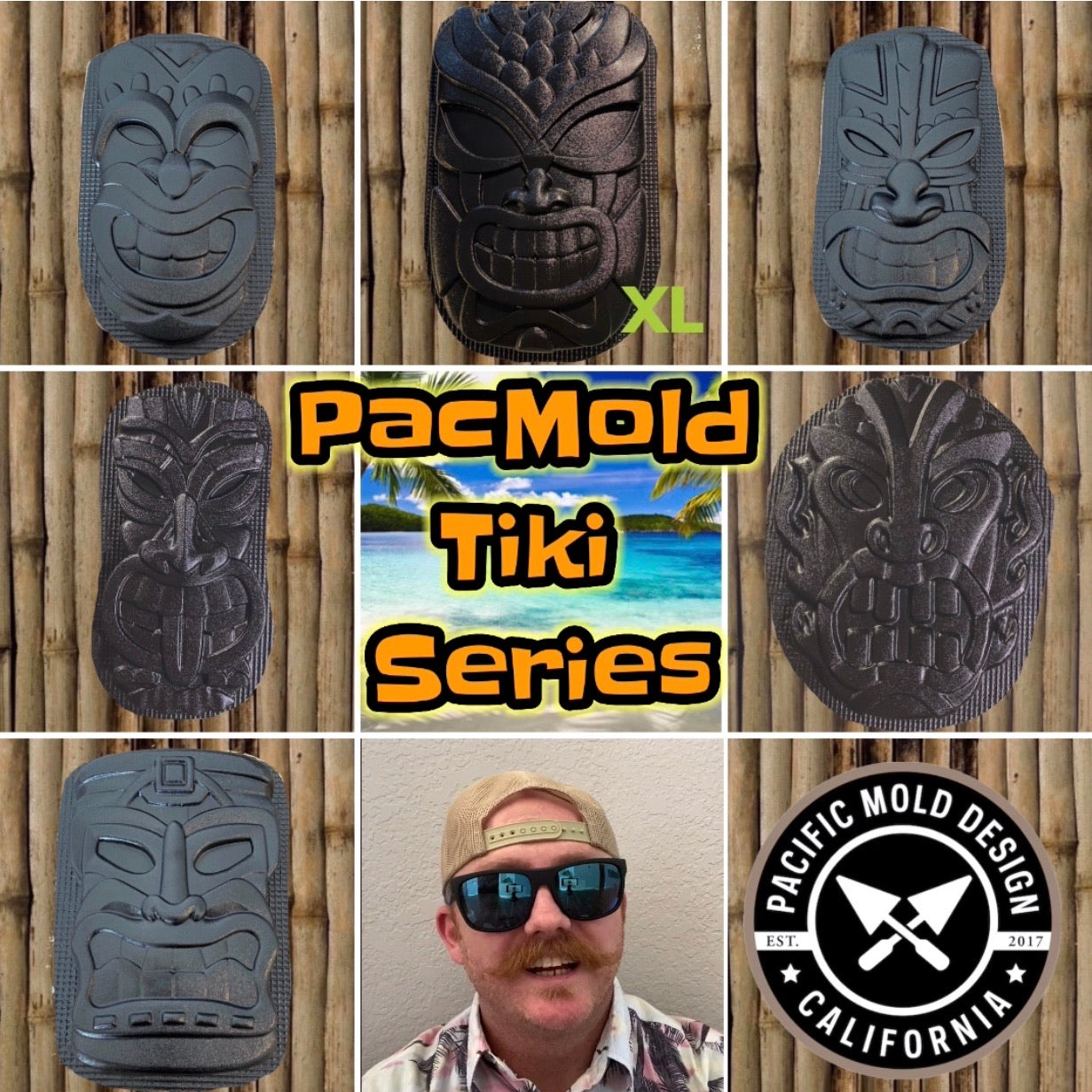 Tiki Mold Set | Pacific Mold Design